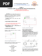 Practica 2 Laboratorio de Circuitos Electricos Fime | PDF | Resistencia Eléctrica y Conductancia ...
