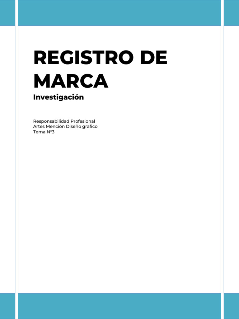 Registro de Marca | PDF | Marca comercial