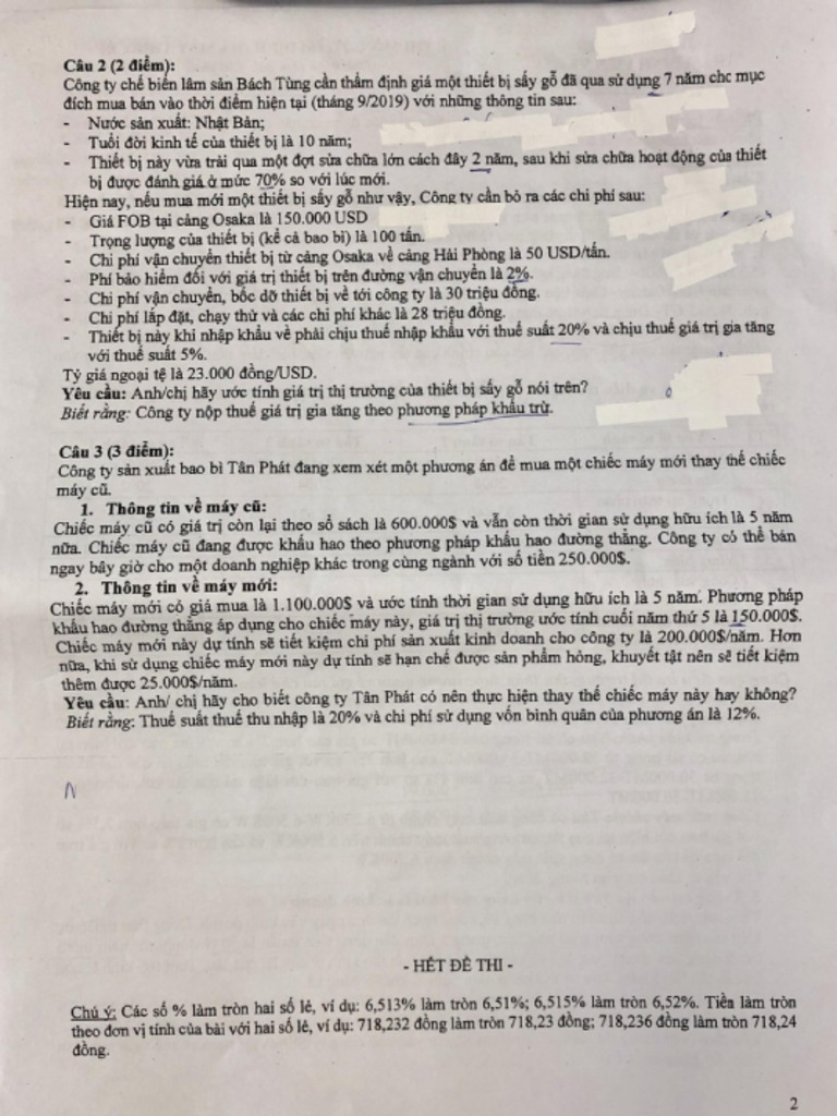 De Thi Tham Dinh Gia MMTB | PDF