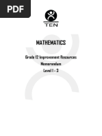 Grade 12 Statistics Revision Guide | PDF | Skewness | Quartile