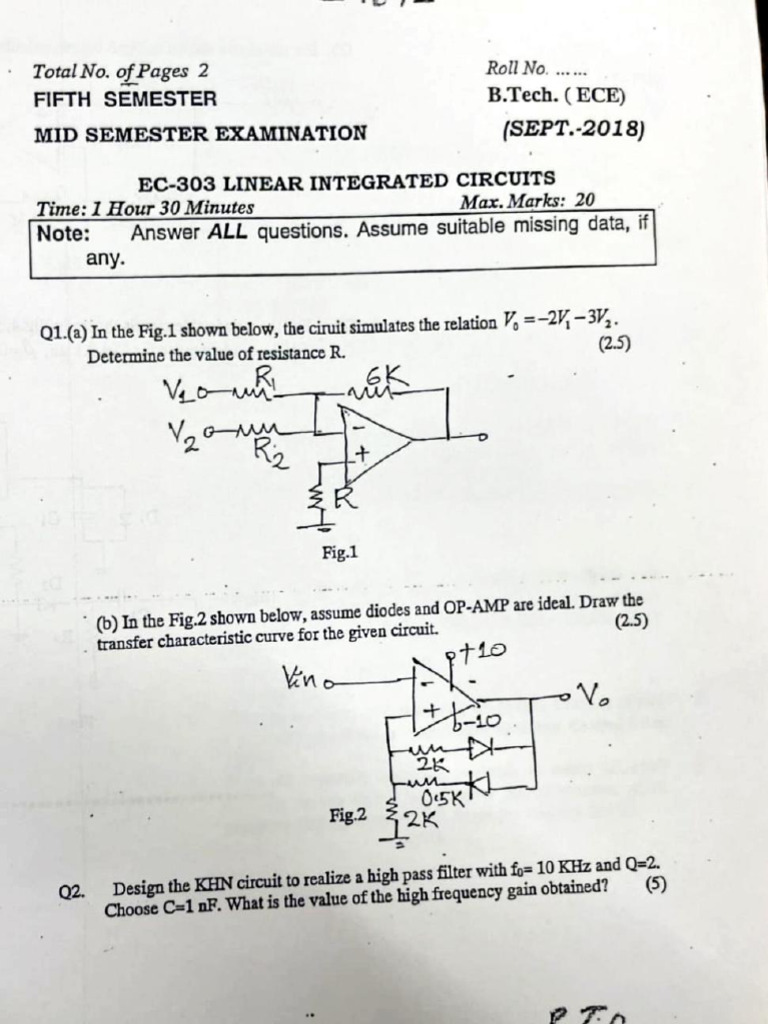 LIC Mid Sem 2018 | PDF