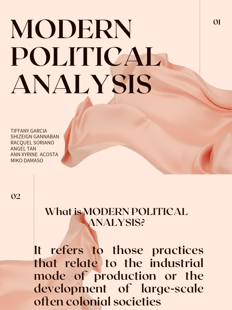 Modern Political Analysis Overview | PDF | Policy | Reason