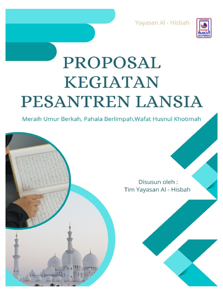 Proposal Pesantren Lansia Terbaru | PDF
