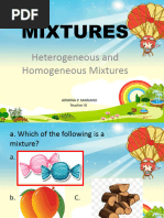 10 Examples of Heterogeneous Mixtures | PDF
