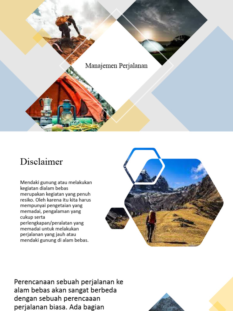 Manajemen Perjalanan | PDF