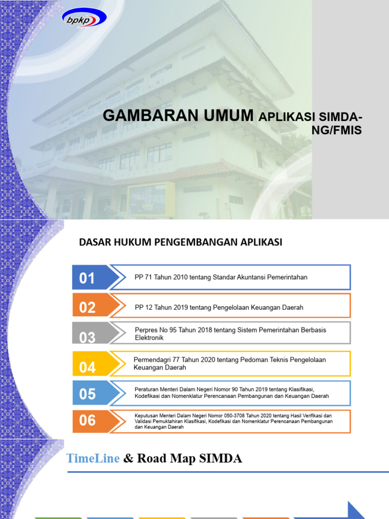GAMBARAN UMUM DAN SYSREQ SIMDA-NG | PDF