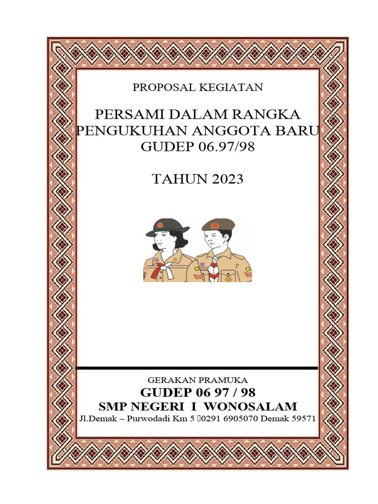 Proposal Persami 2023 | PDF