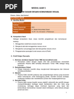 Modul Ajar DKV Seketsa Dan Ilustrasi Rev 1 | PDF