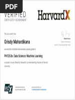 Coursera Certificate Example | PDF