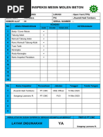 Form Check List Inspeksi Full Body Harness | PDF