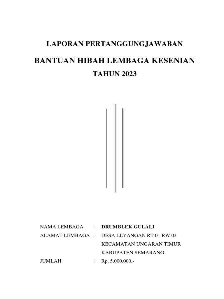 Contoh SPJ Simple | PDF