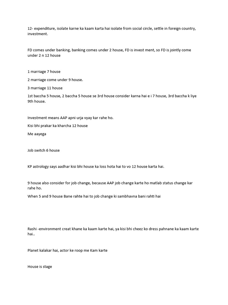 KP Astro From Rahul Kaushik Video | PDF | Astrological Sign | Ancient ...