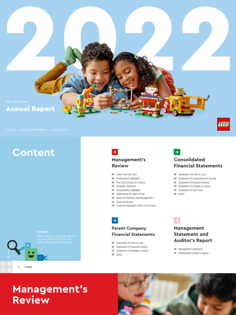 LEGO Annual Report2022 Final WEB | PDF