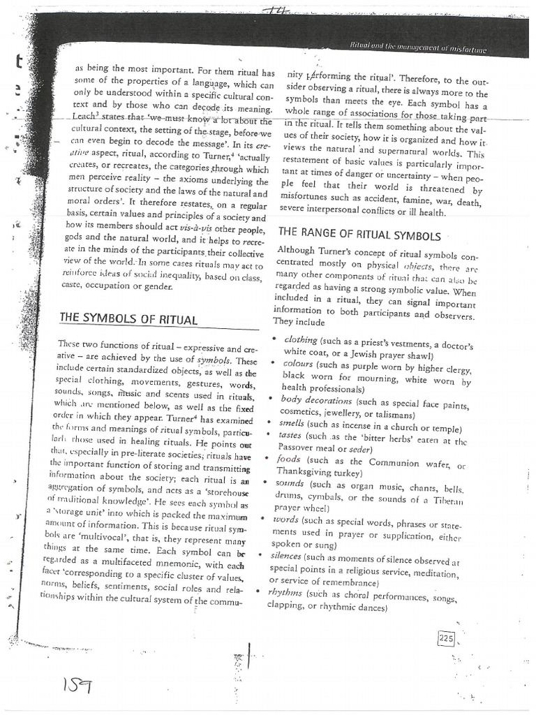 Symbols of Rituals | PDF