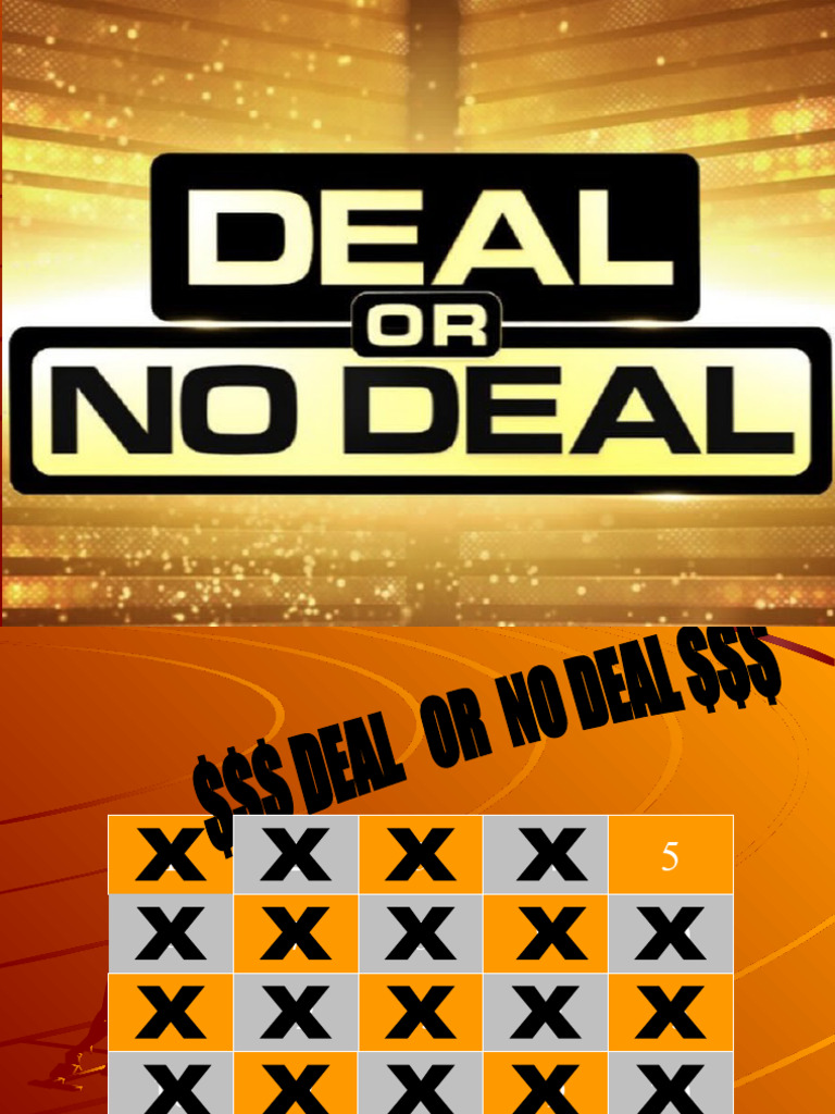 Deal or No Deal | PDF