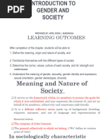 Grade 10 Gender Roles Lesson Plan | PDF | Sexual Attraction | Gender