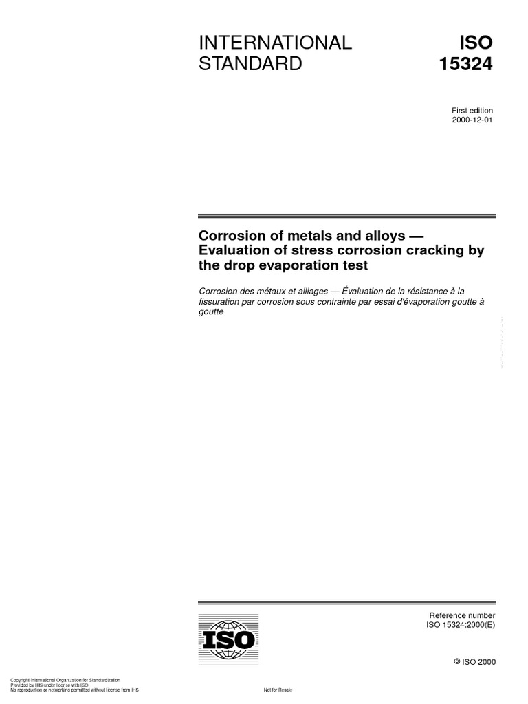 BS en Iso 15324 - 2008 | PDF