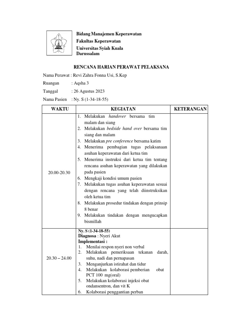3.5 RHP Malam 26 Ags 2023 | PDF