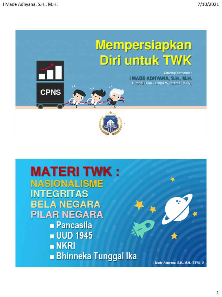 Materi TWK I | PDF