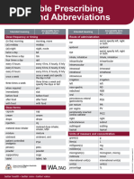 Medical and Pharmacy Abbreviations (Sig Codes) : Abbreviation Meaning(s ...