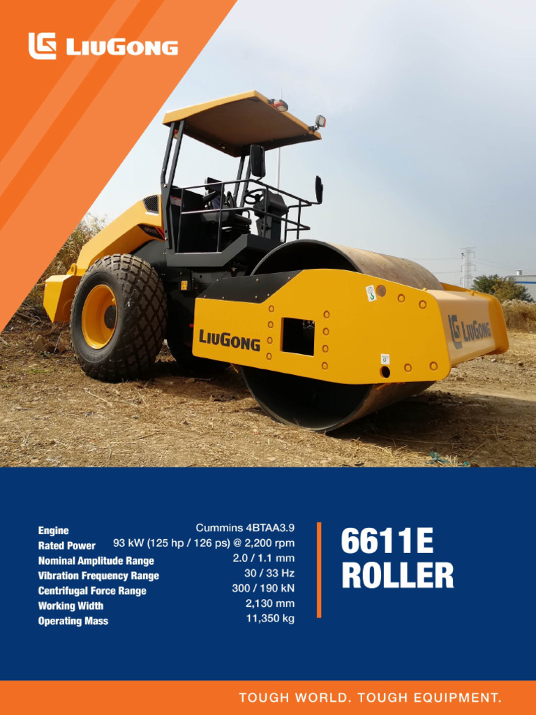 LiuGong Roller 6611E | PDF