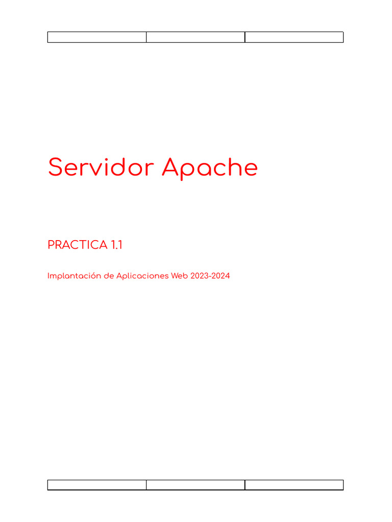 P1.1 Practica Apache - Daniel Nieto | PDF | Red mundial | Internet y web