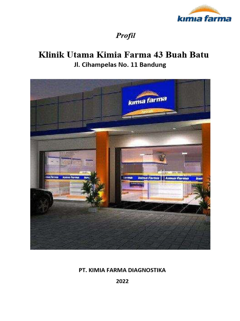 1.profil Klinik Utama Kimia Farma | PDF