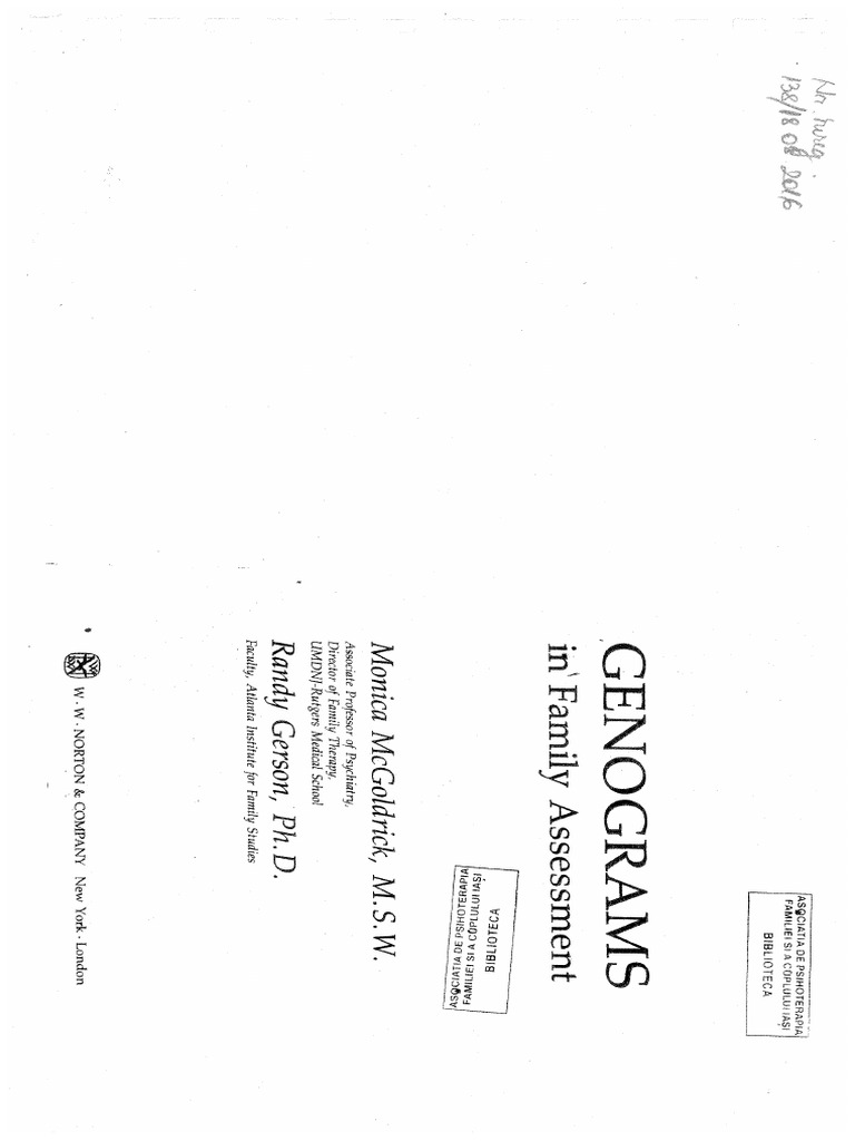 M. McGoldrick - Genograms | PDF