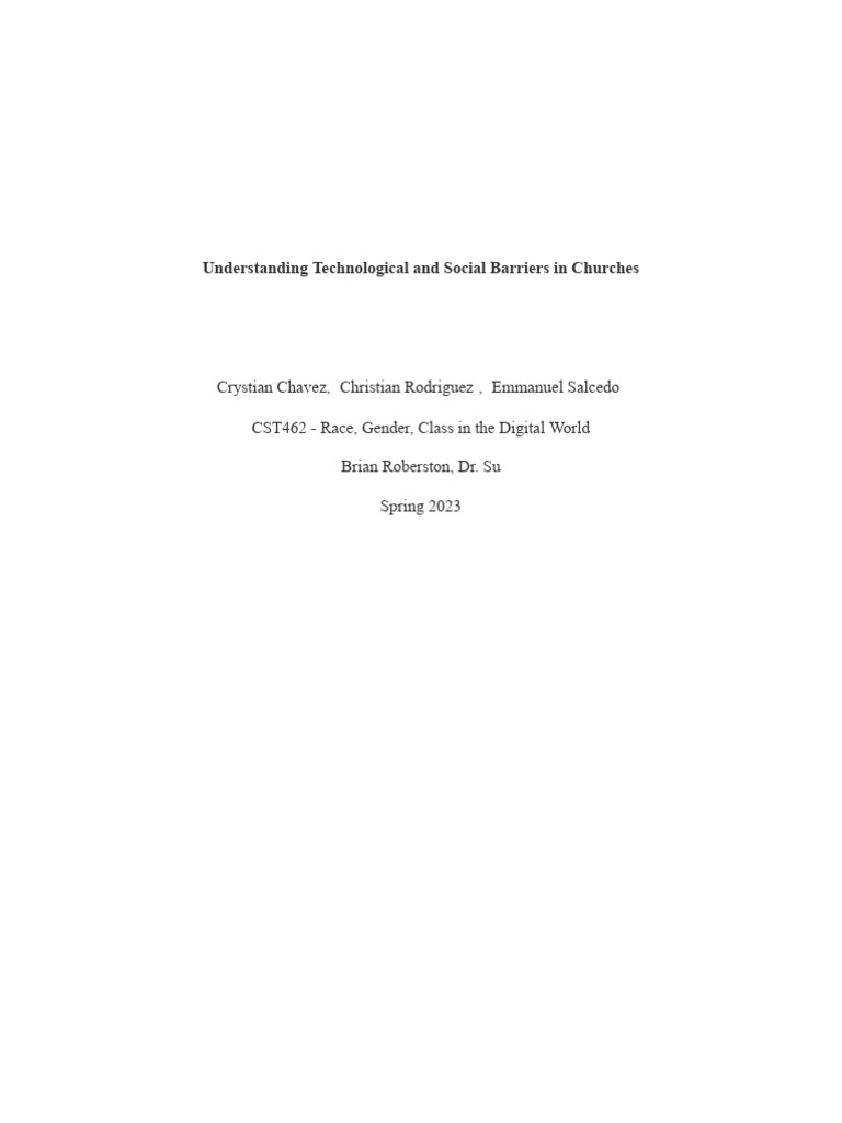 Group Research Paper | PDF