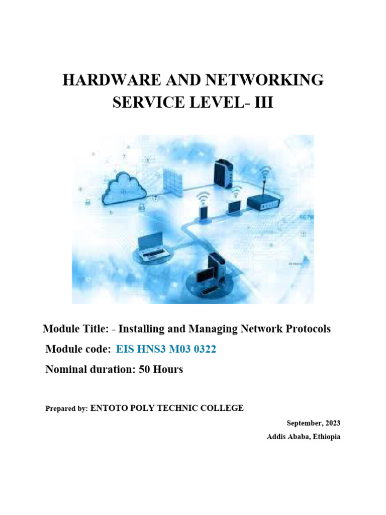 Mule. Installing and Managing Network Protocols | PDF | Ip Address | Computer Network