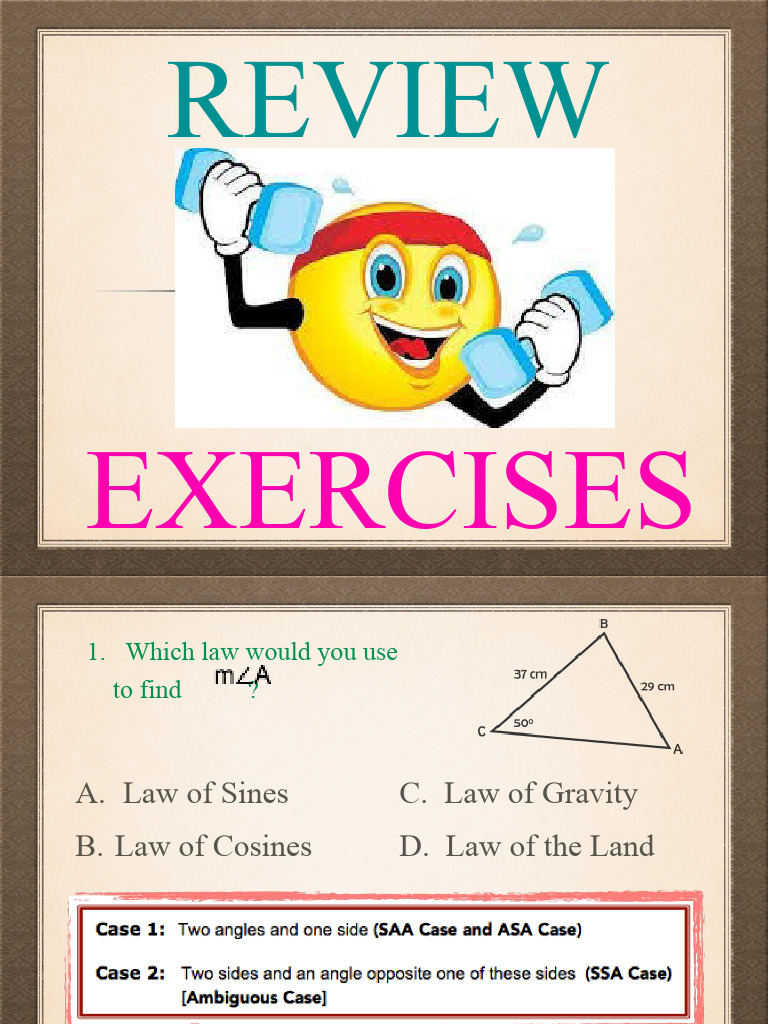 Math 10 - LT 1 Reviewer | PDF | Mean | Trigonometric Functions