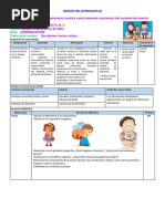 1º E3 Sesion D1 Com Escribimos Los Nombres de Mi Familia La Mayuscula | PDF | Evaluación ...