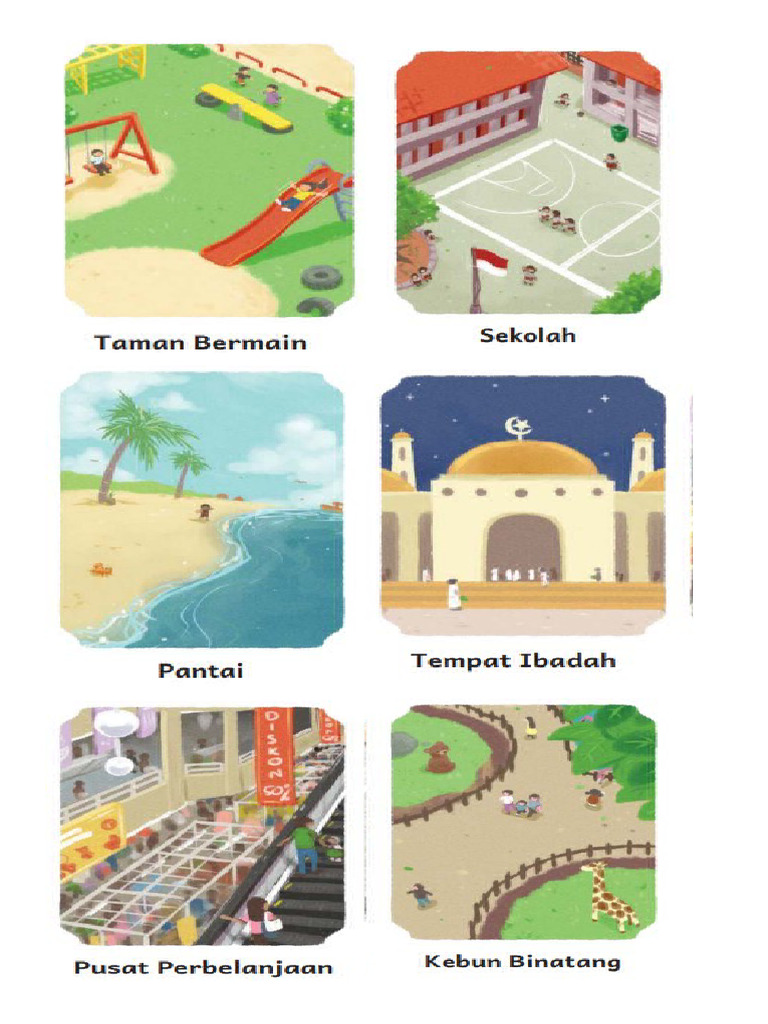 Gambar Tempat Umum | PDF