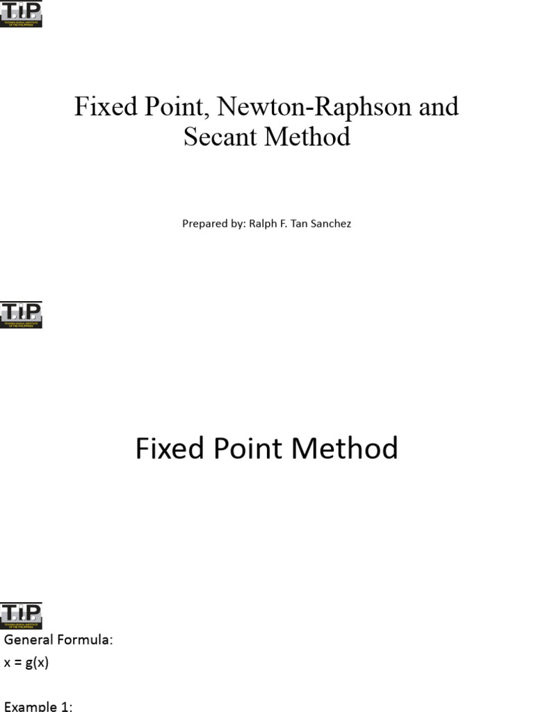 Newton Raphson Method | PDF