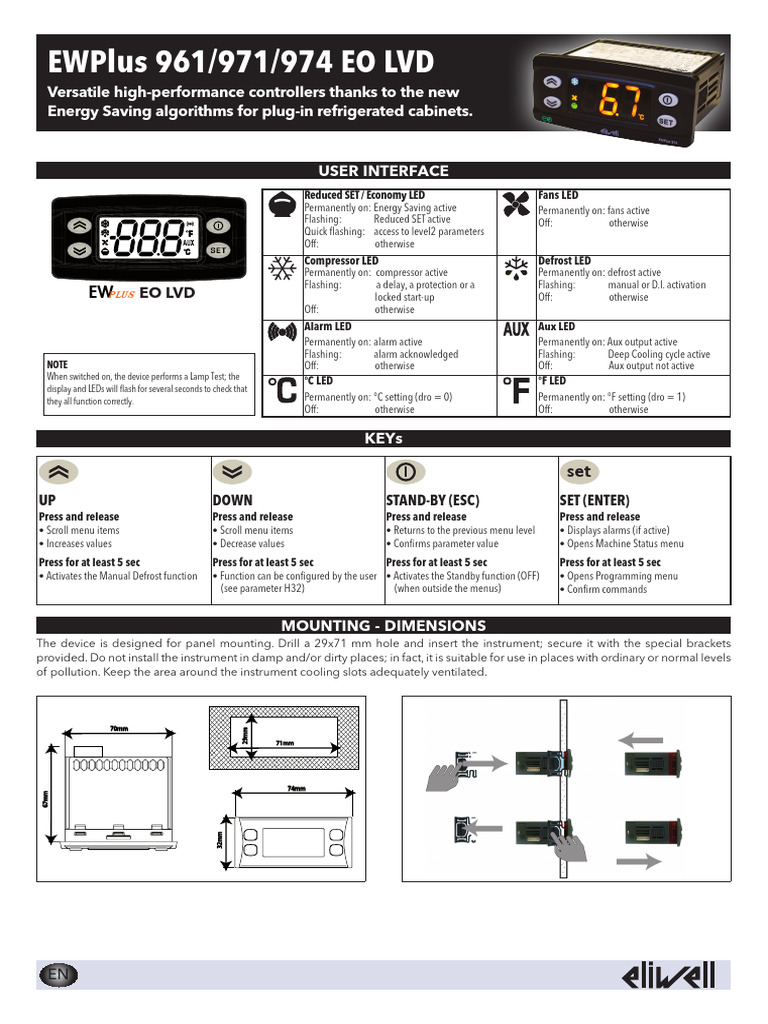 EWPlus EO LVD - EN | PDF | Parameter (Computer Programming) | Electricity