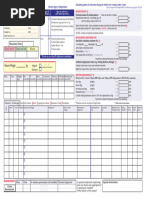 Daily Fluid Balance Chart for Children | PDF | Intravenous Therapy ...