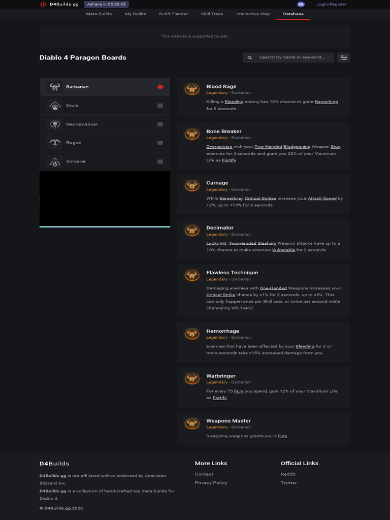 Diablo 4 Paragon Boards D4 Builds | PDF