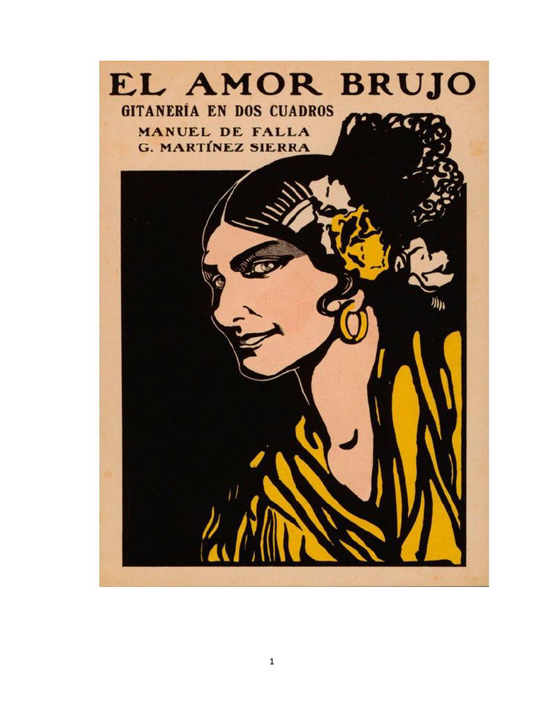 AMOR BRUJO, EL de Manuel de Falla y María Lejárrega | PDF