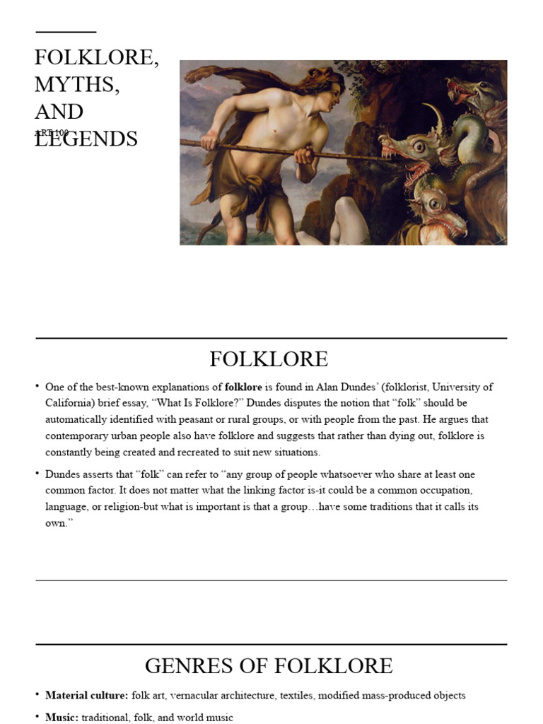 Folklore & Mythology Insights | PDF | Folklore | Legends