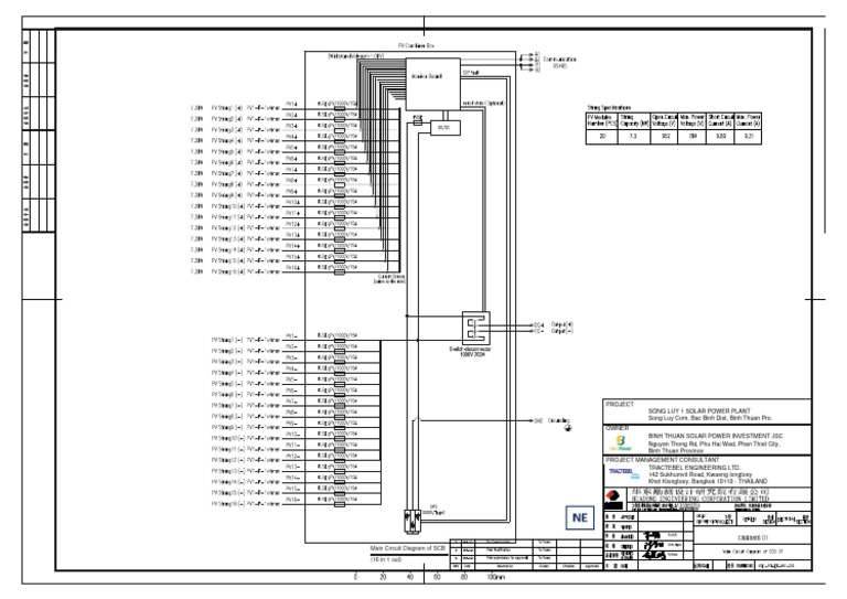 BSL1-PCI-EIC-801-022-0 Main Circuit Diagram of SCB 01 | PDF