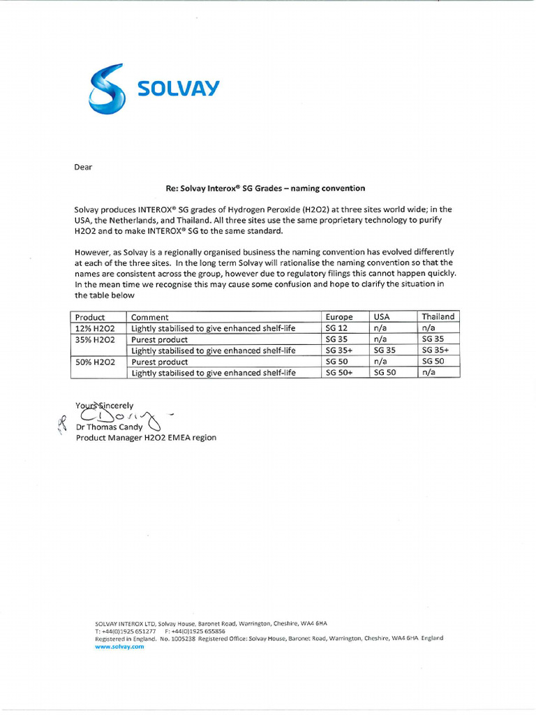 SG Grades Naming Convention | PDF