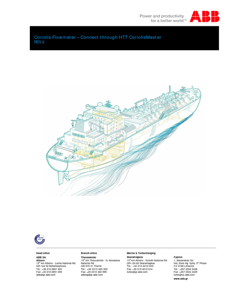 Coriolis FM Connect Through HTT Rev.2 | PDF | Flow Measurement | Computing
