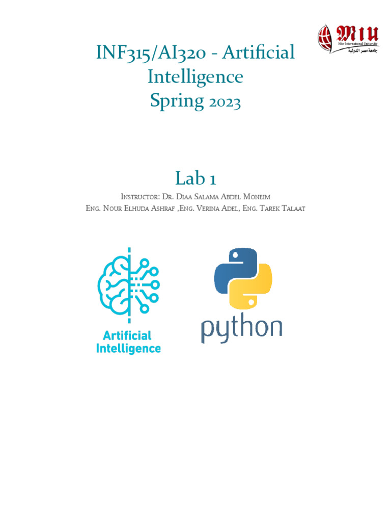 Lab 1 - Introduction To Python | PDF | Python (Programming Language ... Lab 1 - Introduction To Python | PDF | Python (Programming Language ...