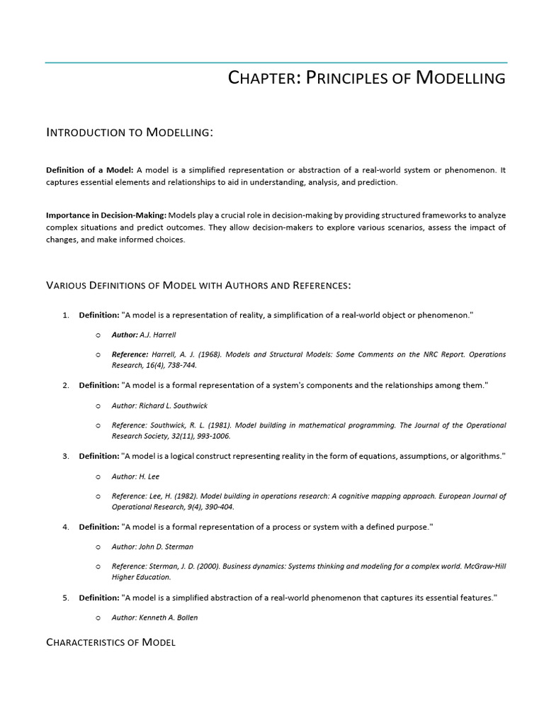 Understanding Different Model Types | PDF