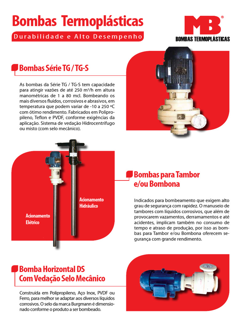 Folder Bombas MB Completo | PDF