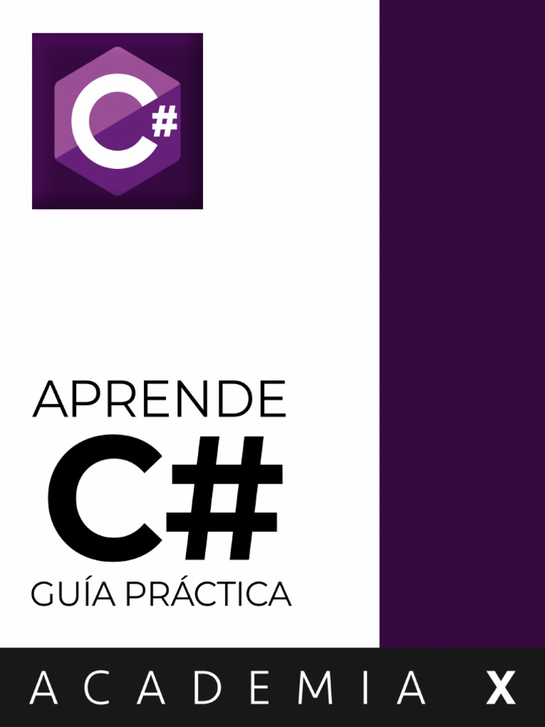 Academia X Guia C V1 0 0 Pdf C Sharp Lenguaje De Programación
