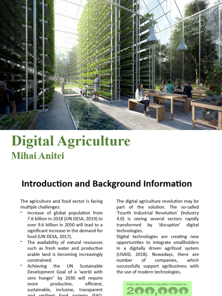 Digital Agriculture | PDF