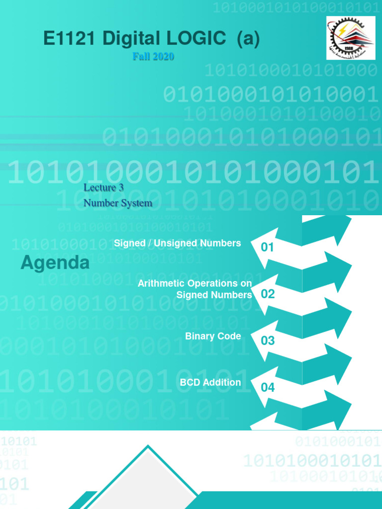 Lec 3 | PDF | Binary Coded Decimal | Integer (Computer Science)
