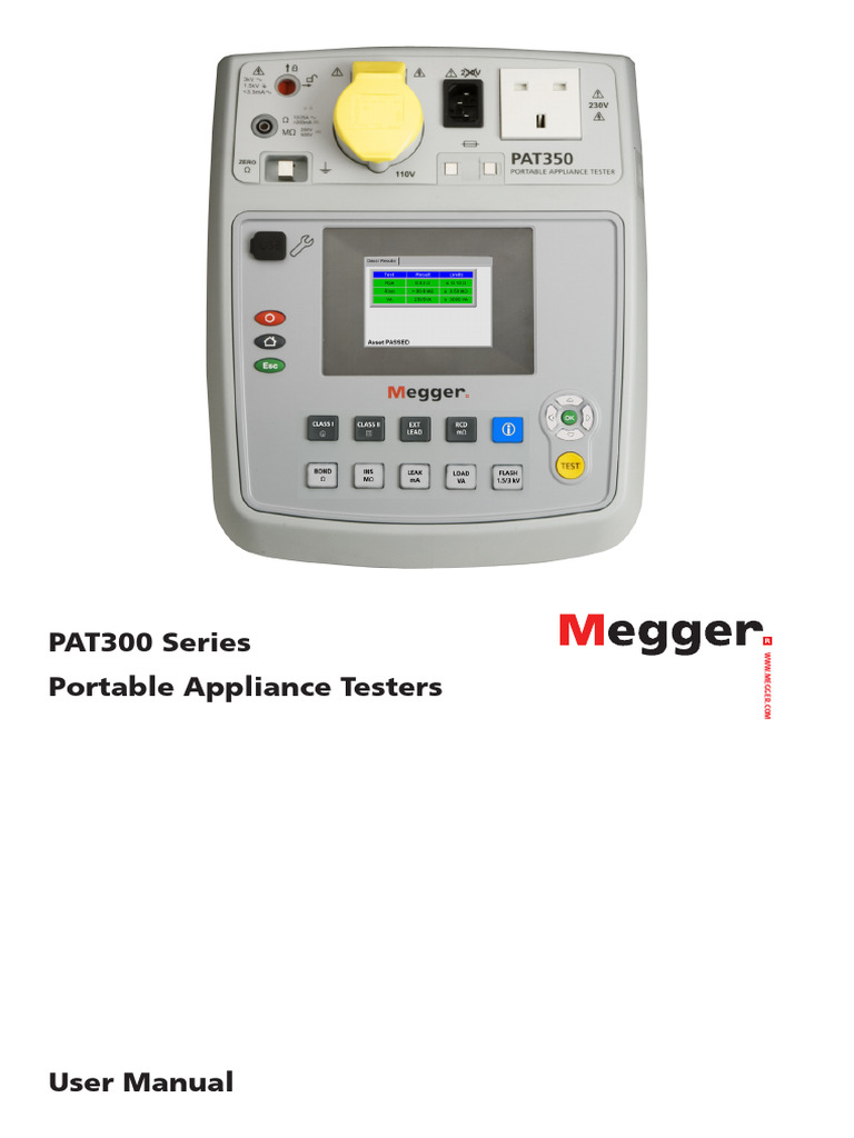 PAT350 Manual 1129 | PDF | Computers