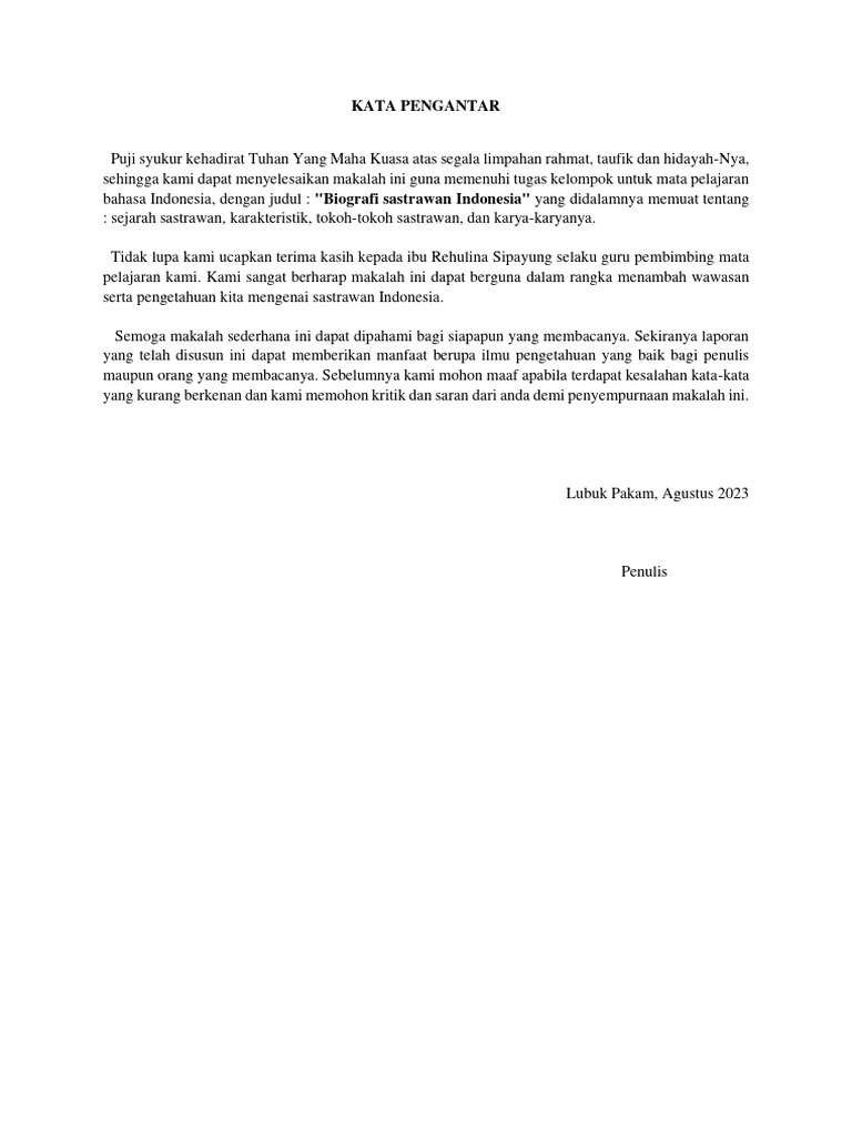 Kata Pengantar Bindo | PDF | Kajian Bahasa Asing